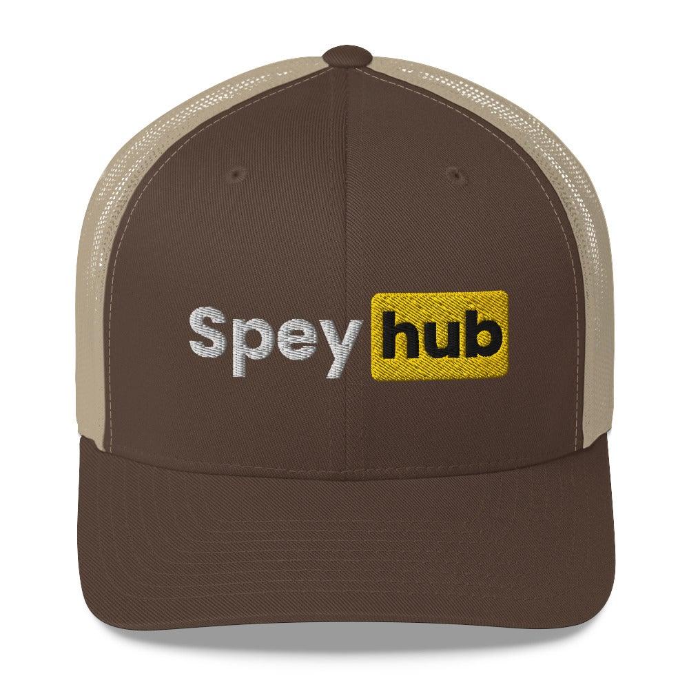 Spey hub Trucker Hat | Chucker Fly Apparel